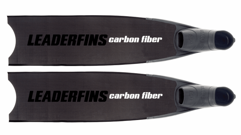Leaderfins Custom Carbon Fiber bi-fins | Spearfishing UK