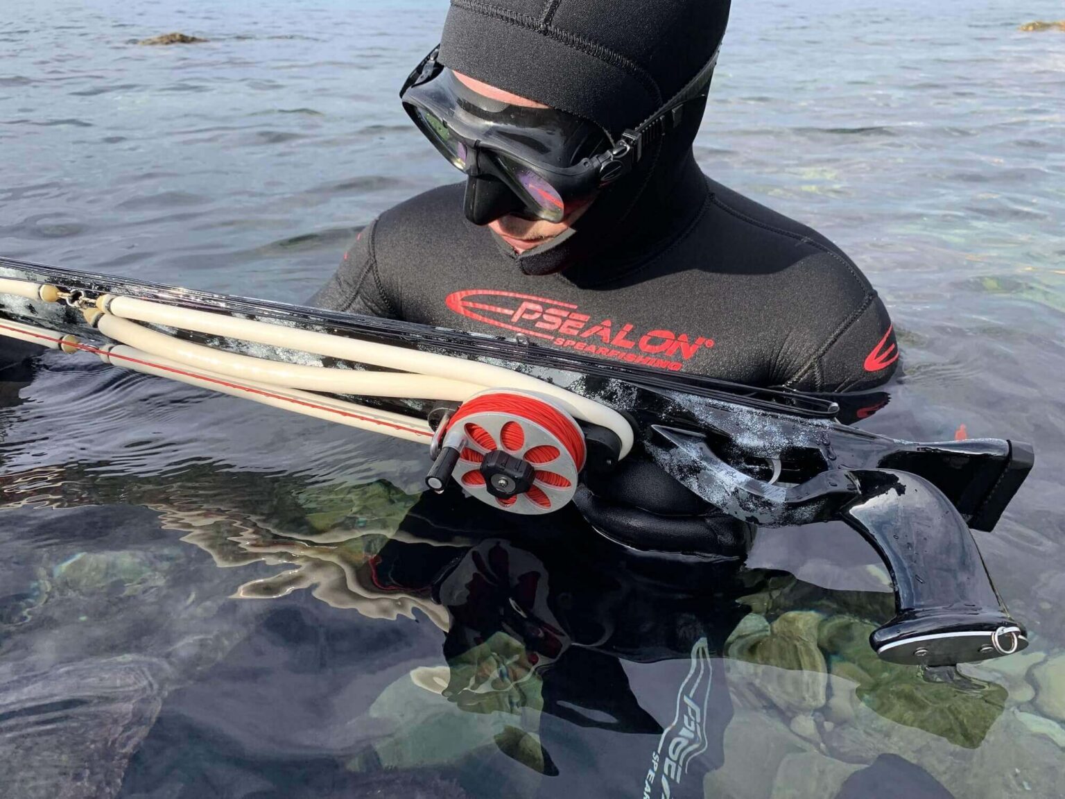 Epsealon Dark Matter Wooden speargun | Spearfishing UK